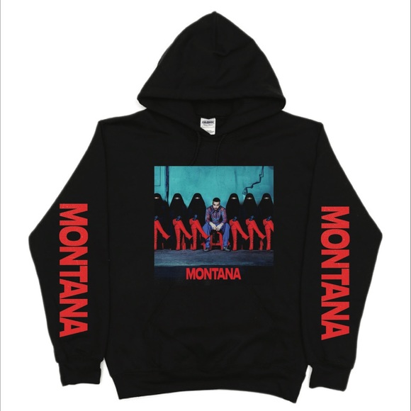 Sweaters | French Montana Montana Cover Pullover Hoodie S4xl New 222 | Poshmark